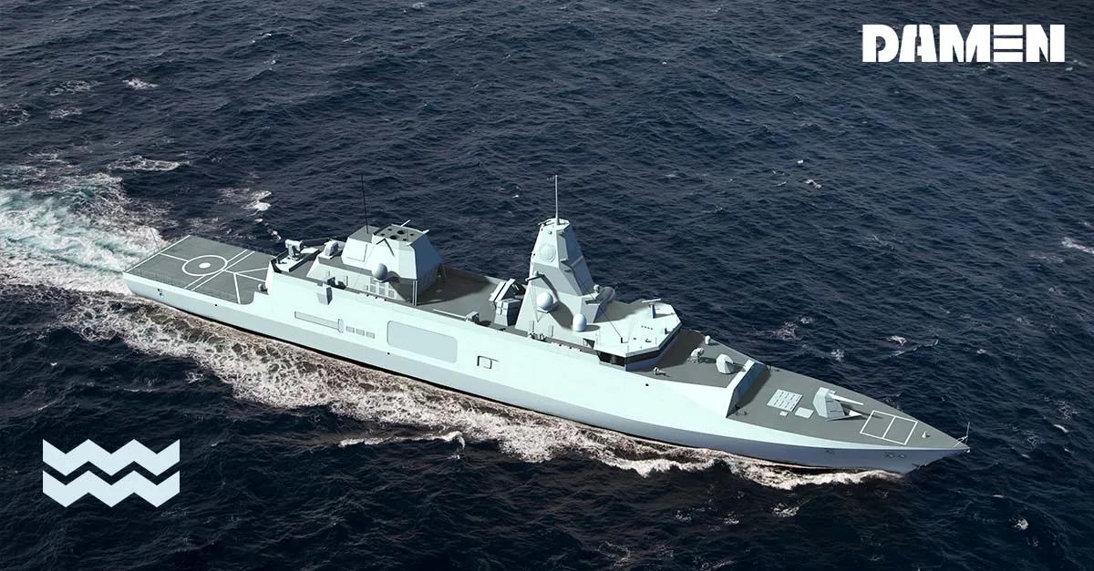 Damen Naval tekent contract met Alewijnse voor nieuwe Nederlandse en ...