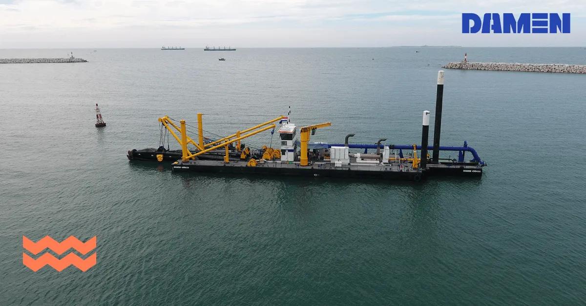 Damen to deliver largest CSD dredger in Indonesia - Damen