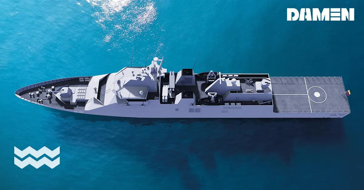 Damen Naval signs Terma A/S for C-Guard system on PES Frigate - Damen