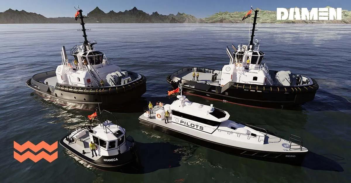 Damen signs contract with Toyota Tsusho for four vessels - Damen