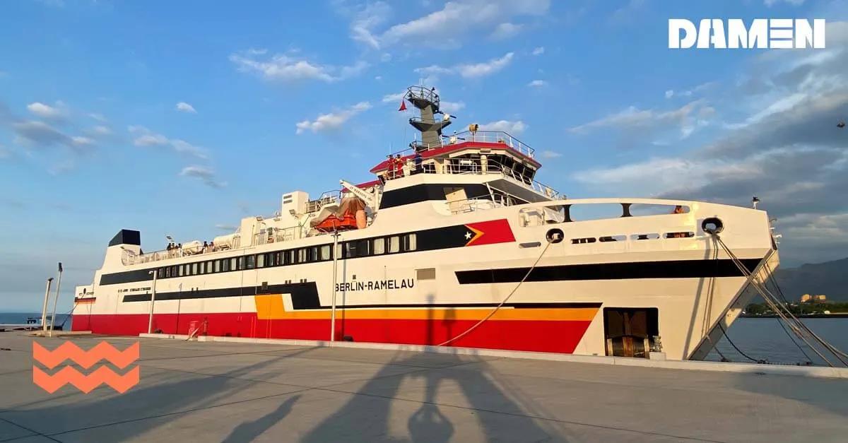 Damen RoPax Ferry 6716 brings new opportunities to Timor-Leste - Damen