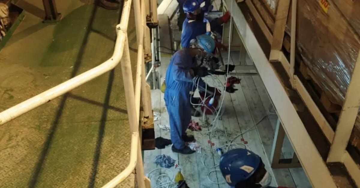 Fire damage ship repair in UAE - Albwardy Damen