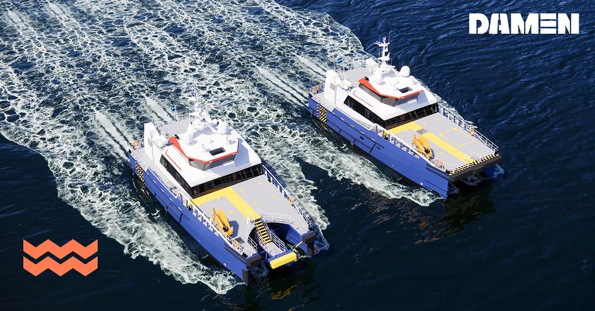 Damen’s FCS 2710 modified to provide wide scope of offshore operations ...