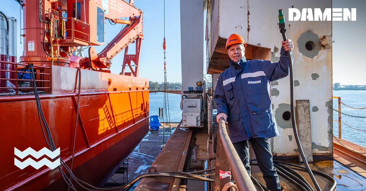 Oranjewerf advances dockings with Shore power from Elma Systems - Damen