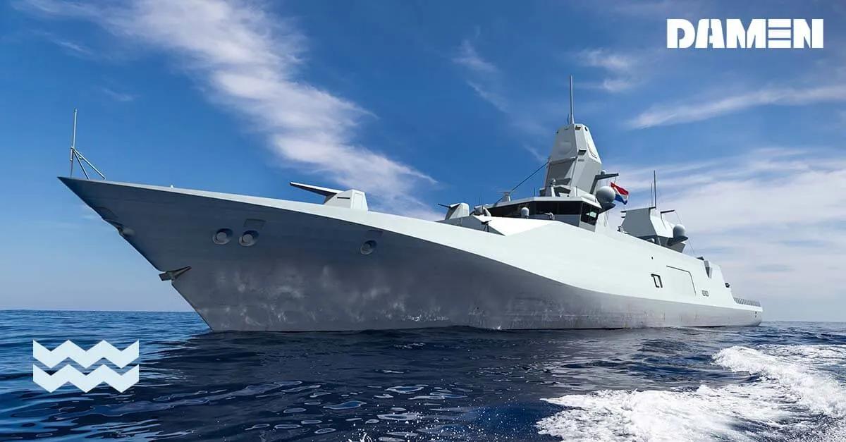 Damen Naval contracteert RH Marine voor nieuwe Anti-Submarine Warfare ...