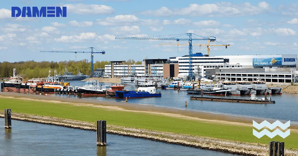 Damen Shipyards Group order book doubled - Damen