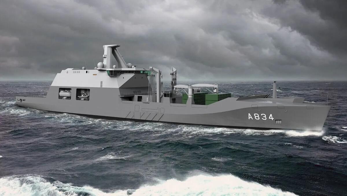 Contract DSNS en HML zet Combat Support Ship in de lift - Damen Naval