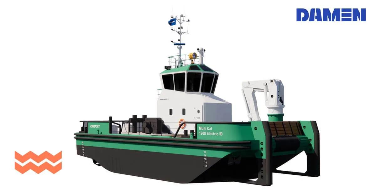 Multi Cat 1908 Electric combines heritage & innovation - Damen