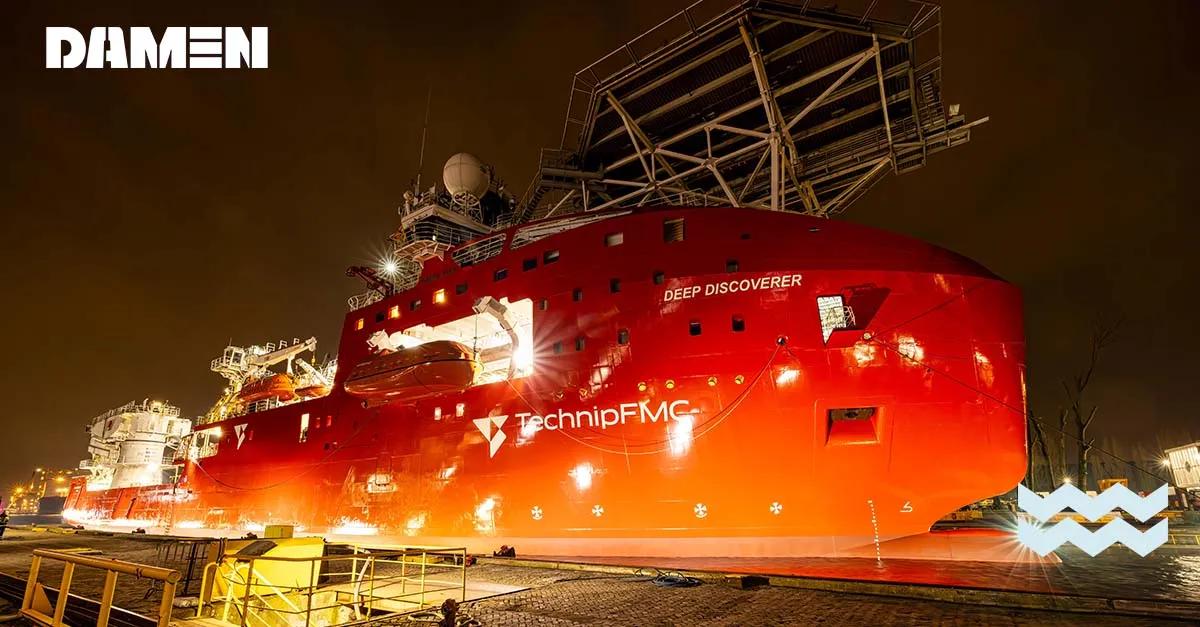 Maintenance of OSV Deep Discoverer (TechnipFMC) - Damen