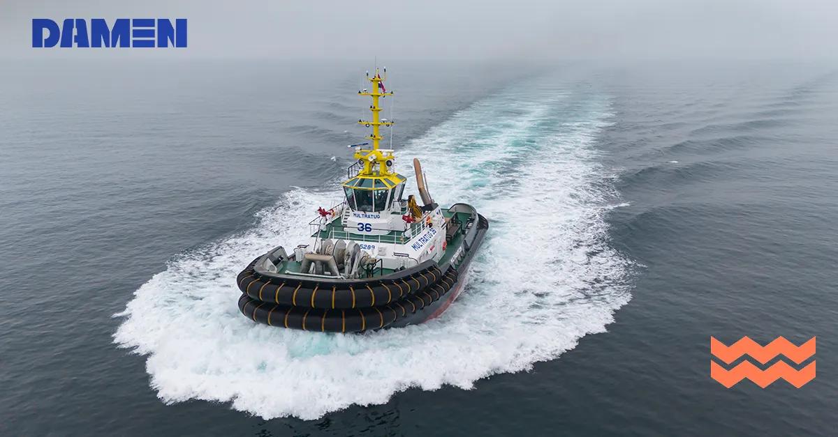 ASD 3212 Multratug 36 is the newest addition to Multraship - Damen