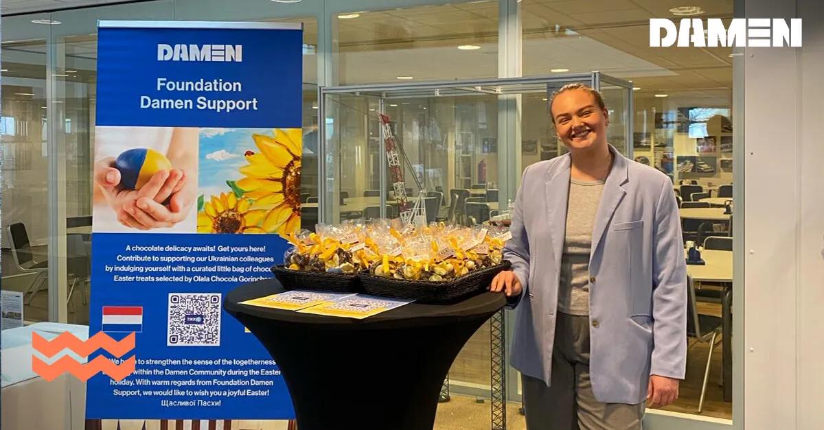 Easter fundraising campaign Foundation Damen Support - Damen
