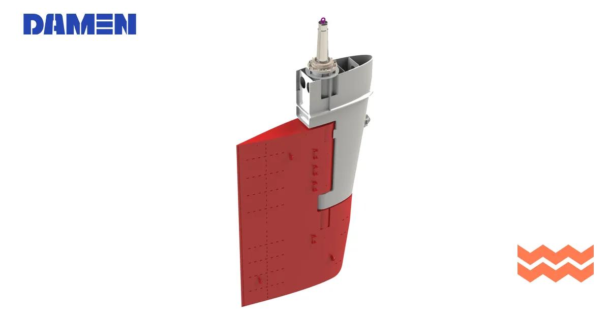 DMC to equip five PCTC’s with advanced semi spade rudders - Damen