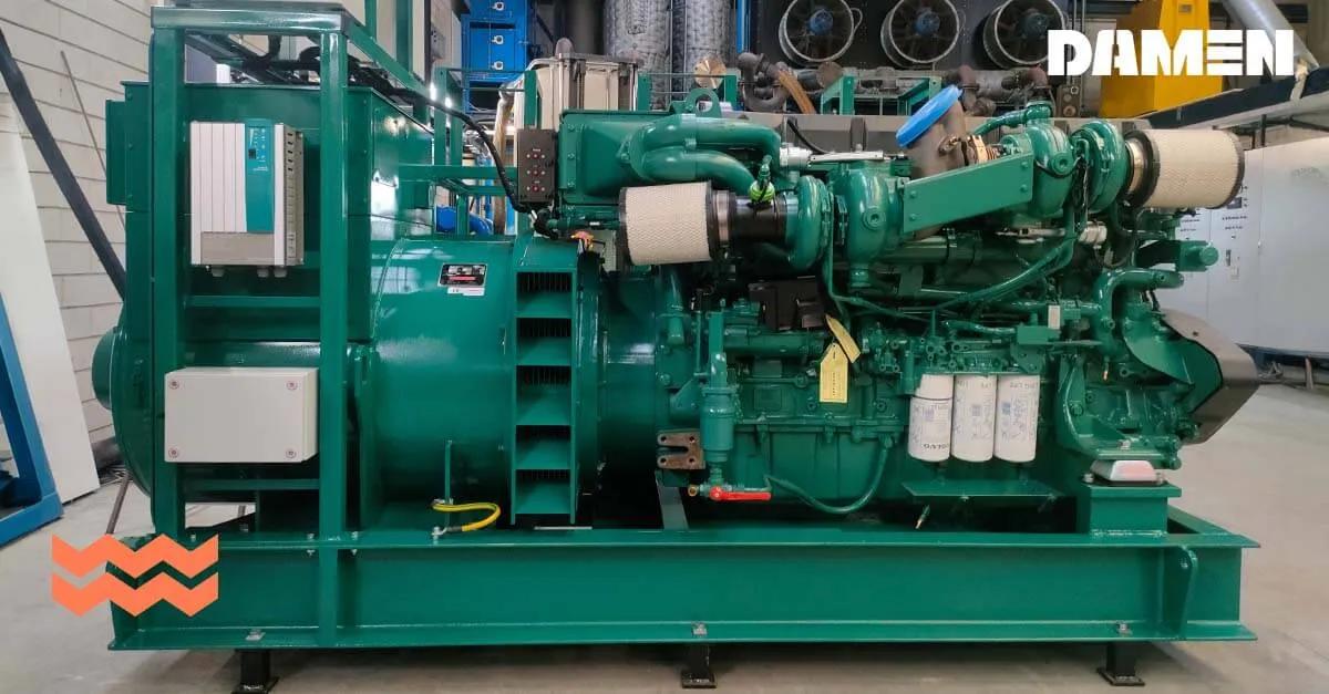 Damen D16 marine engine EU Stage V certified - Damen