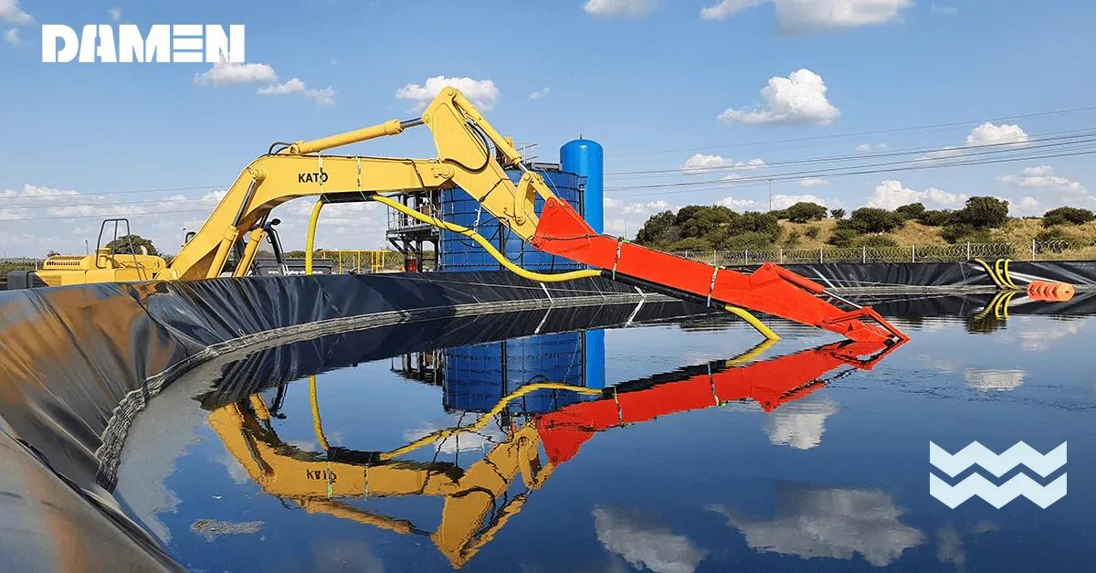 Precision sediment removal by DOP150 - Damen