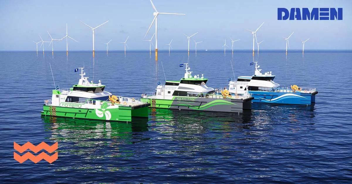 The next step in crew transfer vessels - Damen