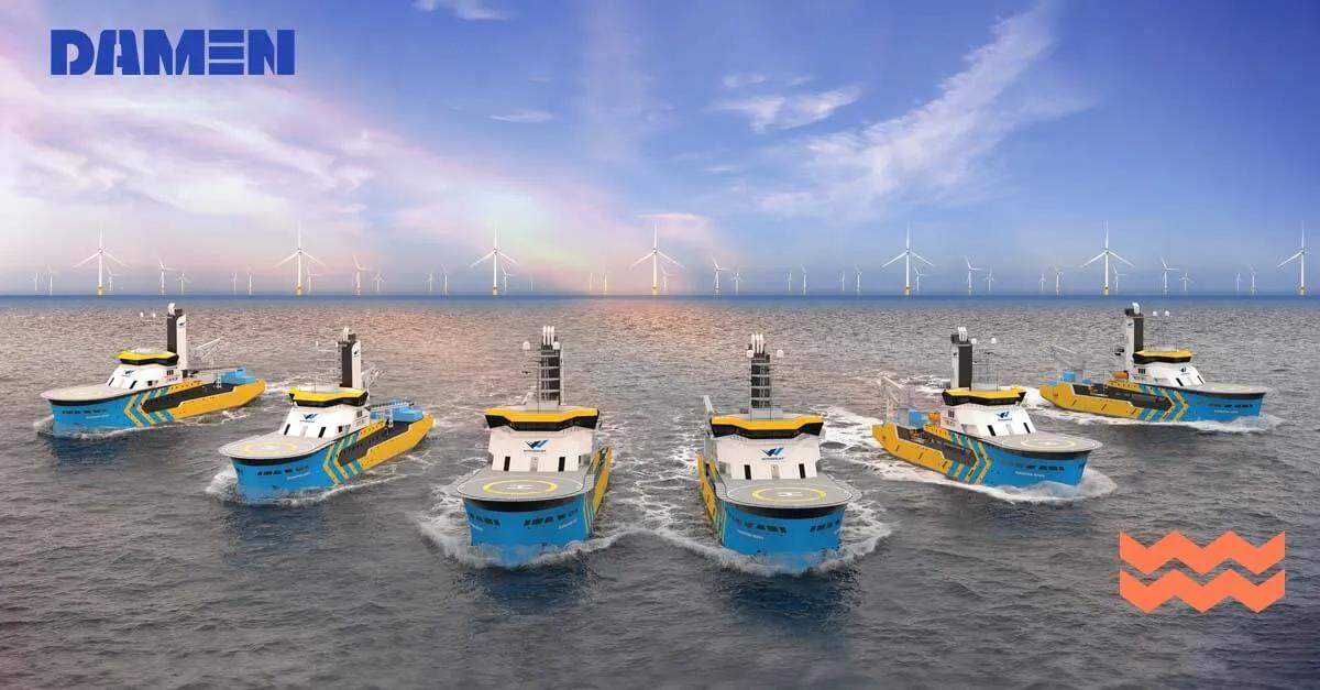 Damen set to build sixth CSOV for Windcat - Damen