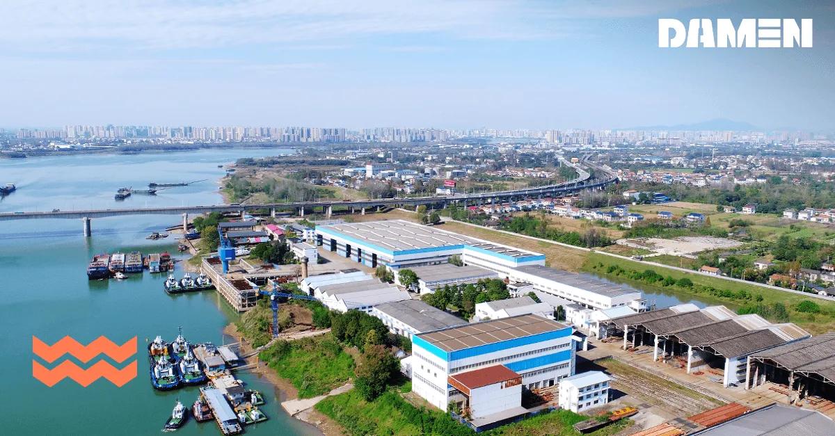 Working for sustainability at Damen Shipyards Changde - Damen