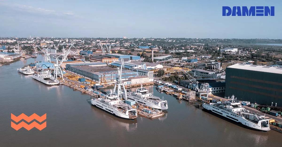 Damen Shipyards Galati celebrates 130 years - Damen