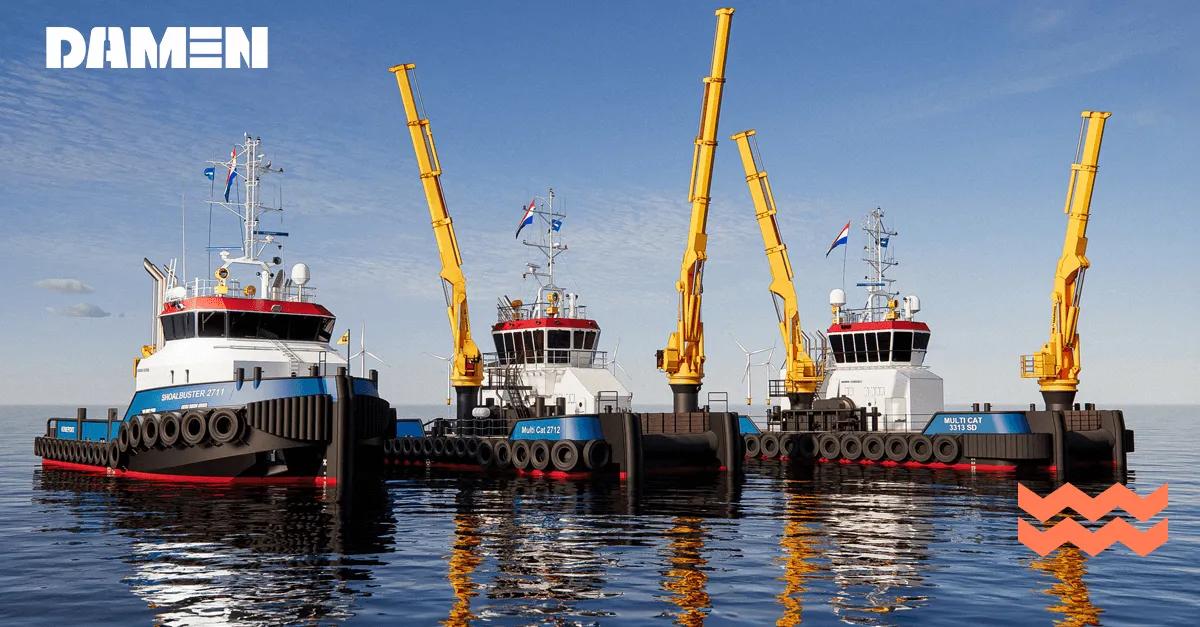 Damen Shipyards to build vessels for stock in the UAE - Damen