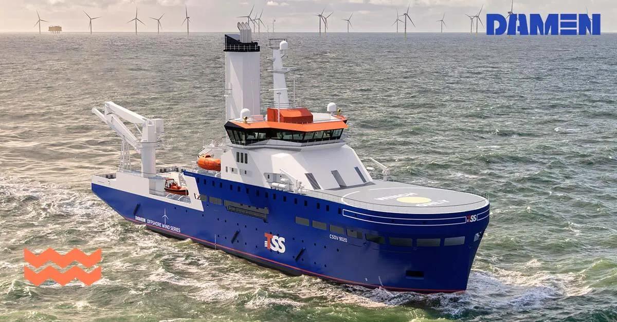 Damen Shipyards to build new CSOV for TSSM - Damen