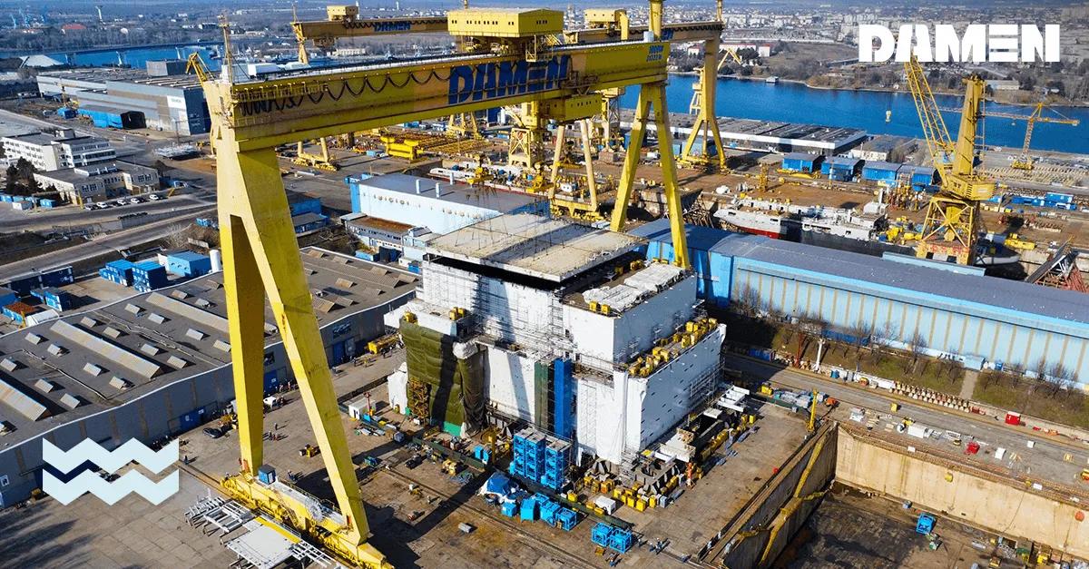 Damen unveils new Offshore Construction projects - Damen